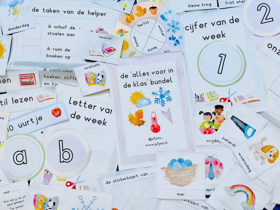 de ´alles voor in de klas´ klassenmanagement bundel - Juf Joni